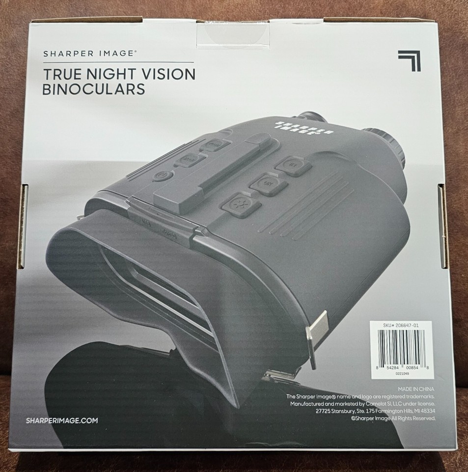 True Night Vision Binoculars by Sharper Image (Brand New In Box) | eBay