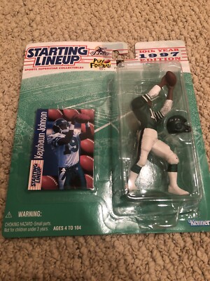 Kenner Starting Lineup | 1997 NFL Football - 10th Year - Keyshawn ...