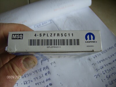 GENUINE MOPAR SPLZFR5C11 SPARK PLUGS SET OF 4 PLUGS | eBay