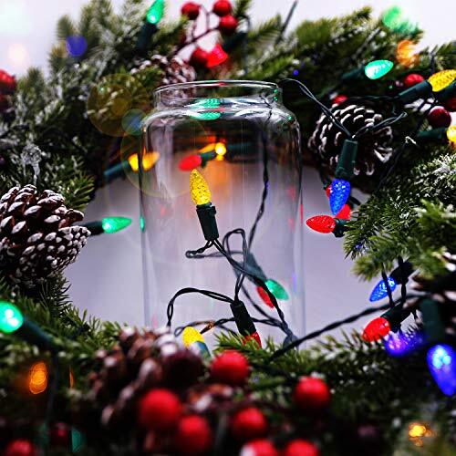Battery Operated String Lights 18ft 50 Led C3 String Lights Christmas ...