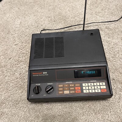 Bearcat 200 16 channel scanner In Working Order | eBay