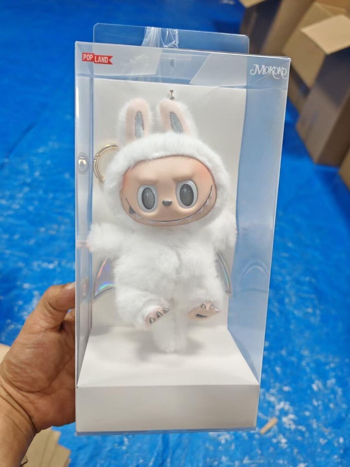 POP MART The Monsters Zimomo DIY White Angel LABUBU Doll Toy-NEW BOX | eBay