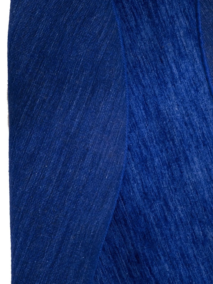 Blue Gabbeh Modern Round Rug 6X6 ft Tribal Plush Floor Carpet Living ...