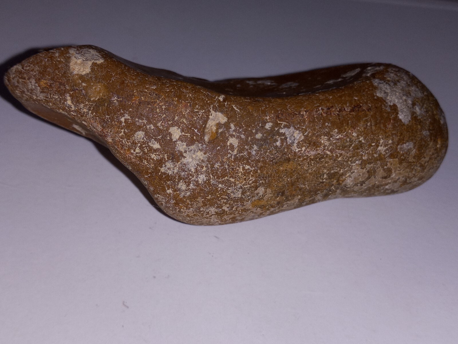 NATIVE AMERICAN STONE BIRD EFFIGY BANNER STONE (South TX) | eBay