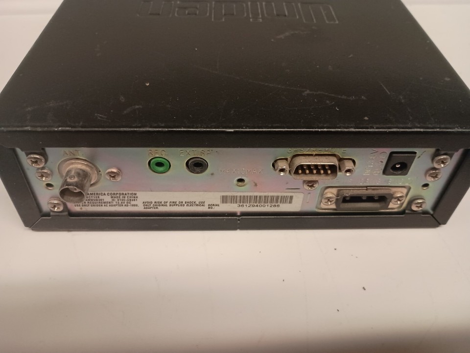 Uniden BCT15X Mobile Trunking Police Scanner Bearcat Trunktracker III ...