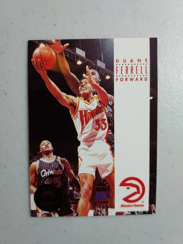 1993-94 Skybox Premium #193 Duane Ferrell Atlanta Hawks NBA Basketball ...
