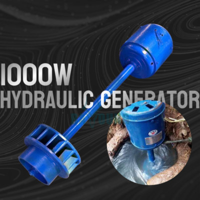 BY-1K 1000W Kaplan Turbine Hydropower Generator Hydroelectric Water ...