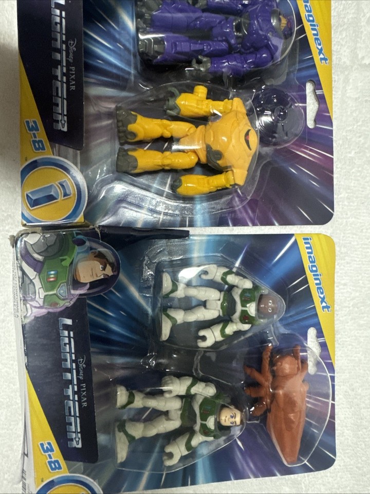 Disney Pixar Buzz Lightyear Zurg & Zyclops Imaginext Action Figure Toy ...
