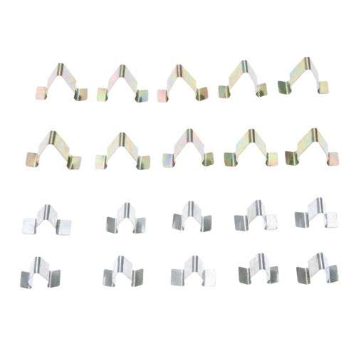 10x Car Auto Metal Retainers Trim Panel Lining Clips Fit for 15x20mm ...