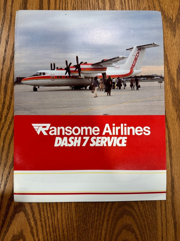 2 Ransome Airlines Dash 7 Service, 2 Nord 262/298 Sevice, 2 Ransome ...