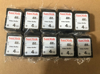 100PCS SANDISK 4GB SD CARD SDHC | eBay