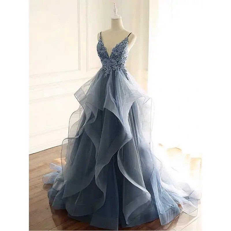 NEW Evening Formal Party Ball Gown Prom Bridesmaid Acting Host Dress ...