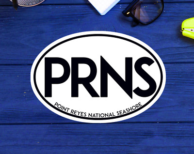 Point Reyes National Seashore PRNS Vinyl Euro Oval Decal 5" | eBay
