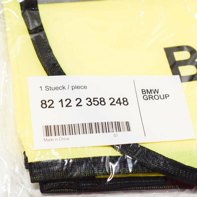 BMW Emergency Vest Warning Triangle First Aid Kit 82262210667 2210667 ...