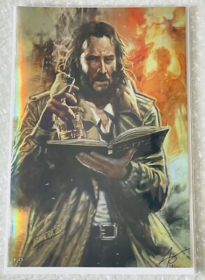 Keanu Reeves #1 Rudy Ao Constantine Secret Foil Variant Comic Limited ...