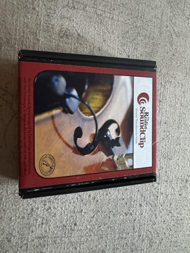 Realist Sound clip Violin Pickup New Open Box | eBay