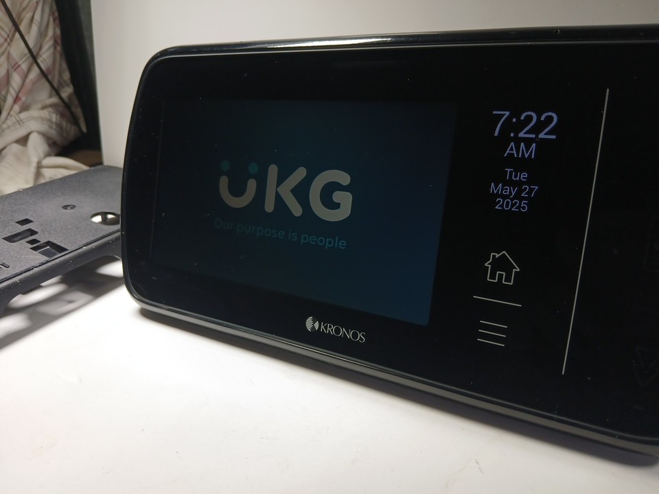 Ukg Kronos 8610000-002 In touch Intouch DX Time Clock No AC adapter ...