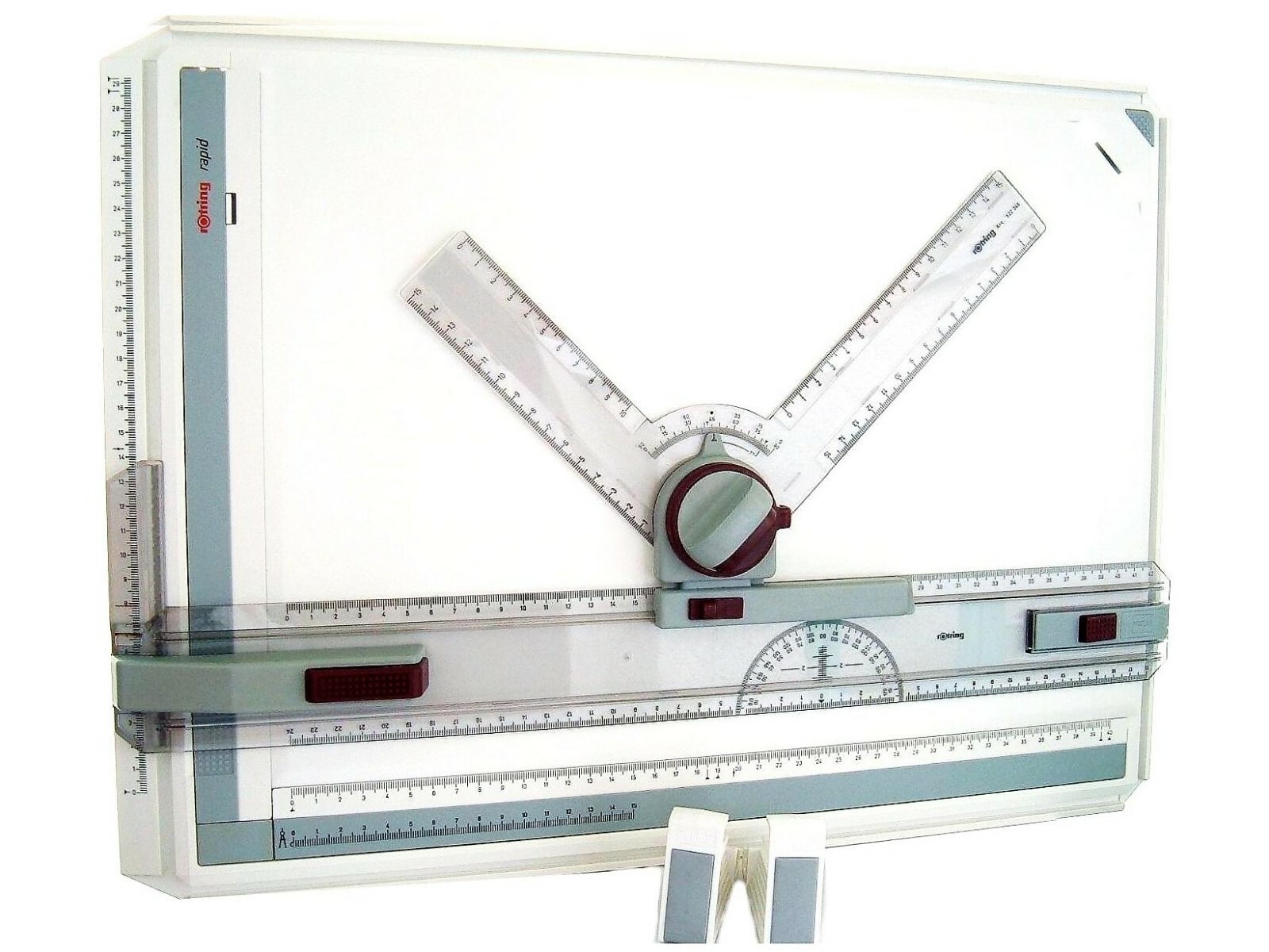 ZEICHENPLATTE A3 ROTRING RAPID A 3 ZEICHENBRETT +SCHNELL ZEICHENKOPF ...
