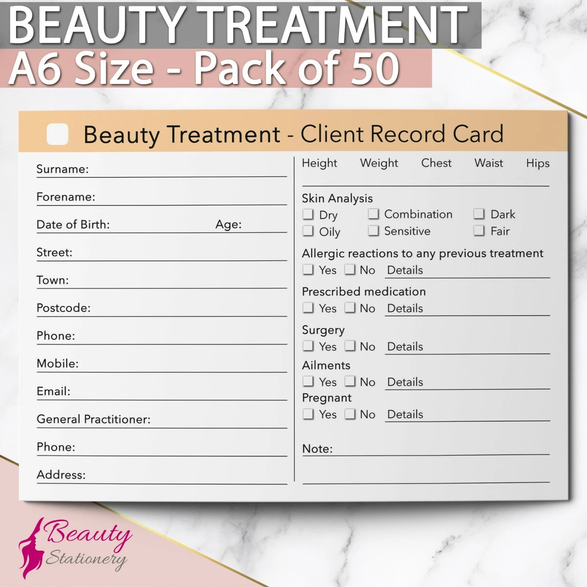 Makeup Consultation Form Sample | Saubhaya Makeup