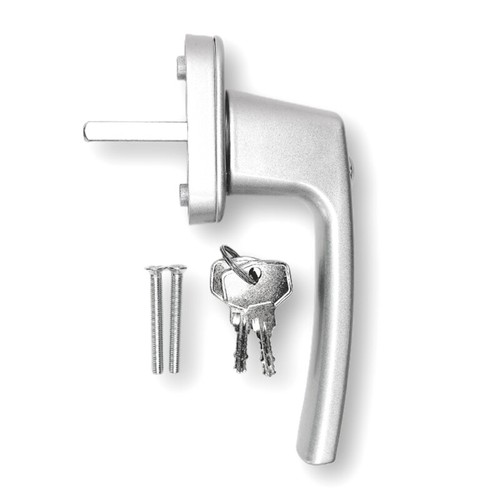 Window Locking Handles with Key Secure Aluminum Safety Latches Simple ...