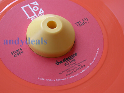 1 New Yellow Dome Universal Plastic 45 RPM 7" Record Adapter Easy Quick ...