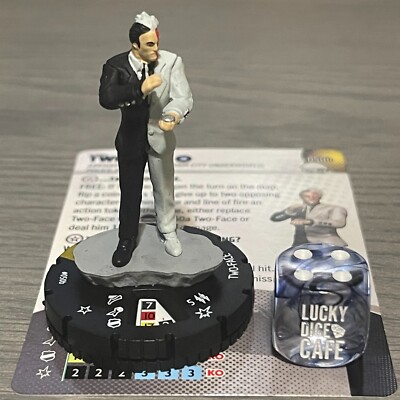 DC Heroclix Notorious 050b Two-Face Super Rare | eBay