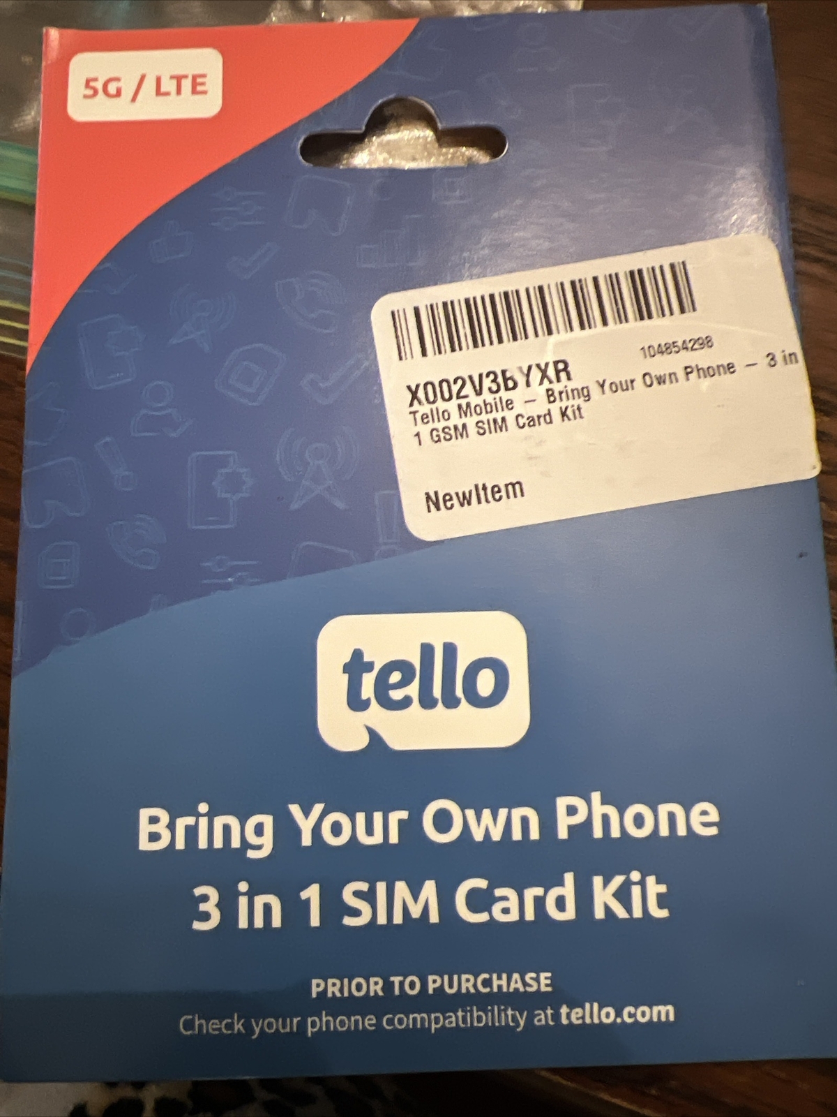 Tello Phone Card | eBay