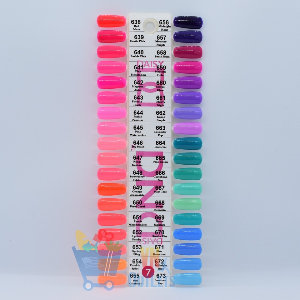 Daisy DND Duo GEL + MATCHING Nail Polish 449 - First Kiss | eBay