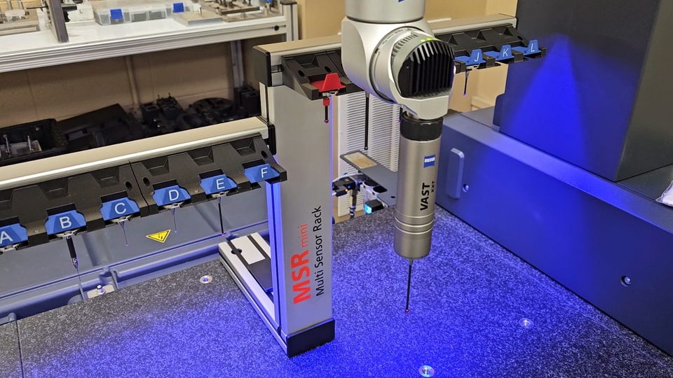 3 Stylus rack for Zeiss CMM VAST XXT TL1, TL2/TL4, TL3 adapter plates ...