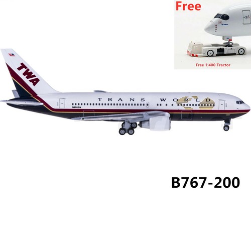 (Very Rare)1:400 AeroClassics TWA B767-200 N605TW Aircraft Model+ Free ...