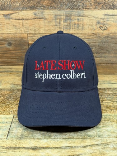 Late Show With Stephen Colbert Blue Strapback Hat Cap Chicago | eBay