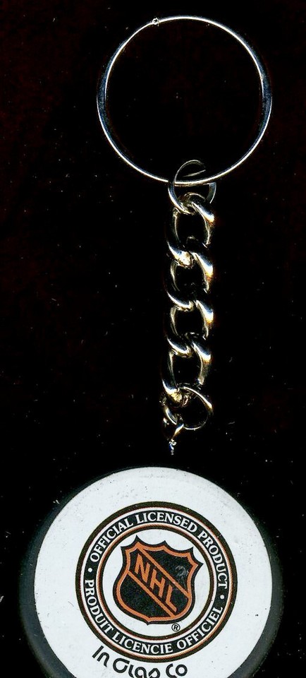 FLORIDA PANTHERS MINI PUCK KEYCHAIN 2" WIDE NEW NHL OFFICIALLY LICENSED ...