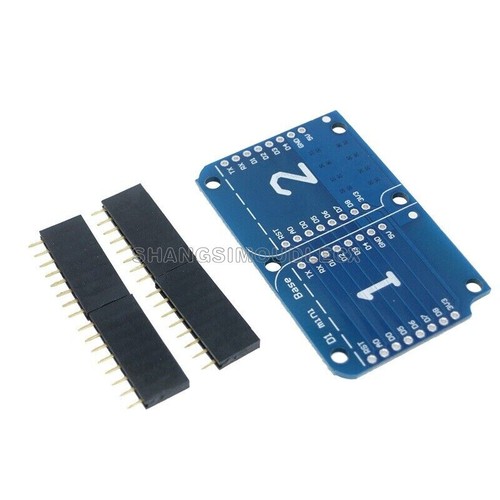 Dual Base Shield For Wemos D1 Mini IOT Blynk ESP8266 Arduino Node Mcu ...