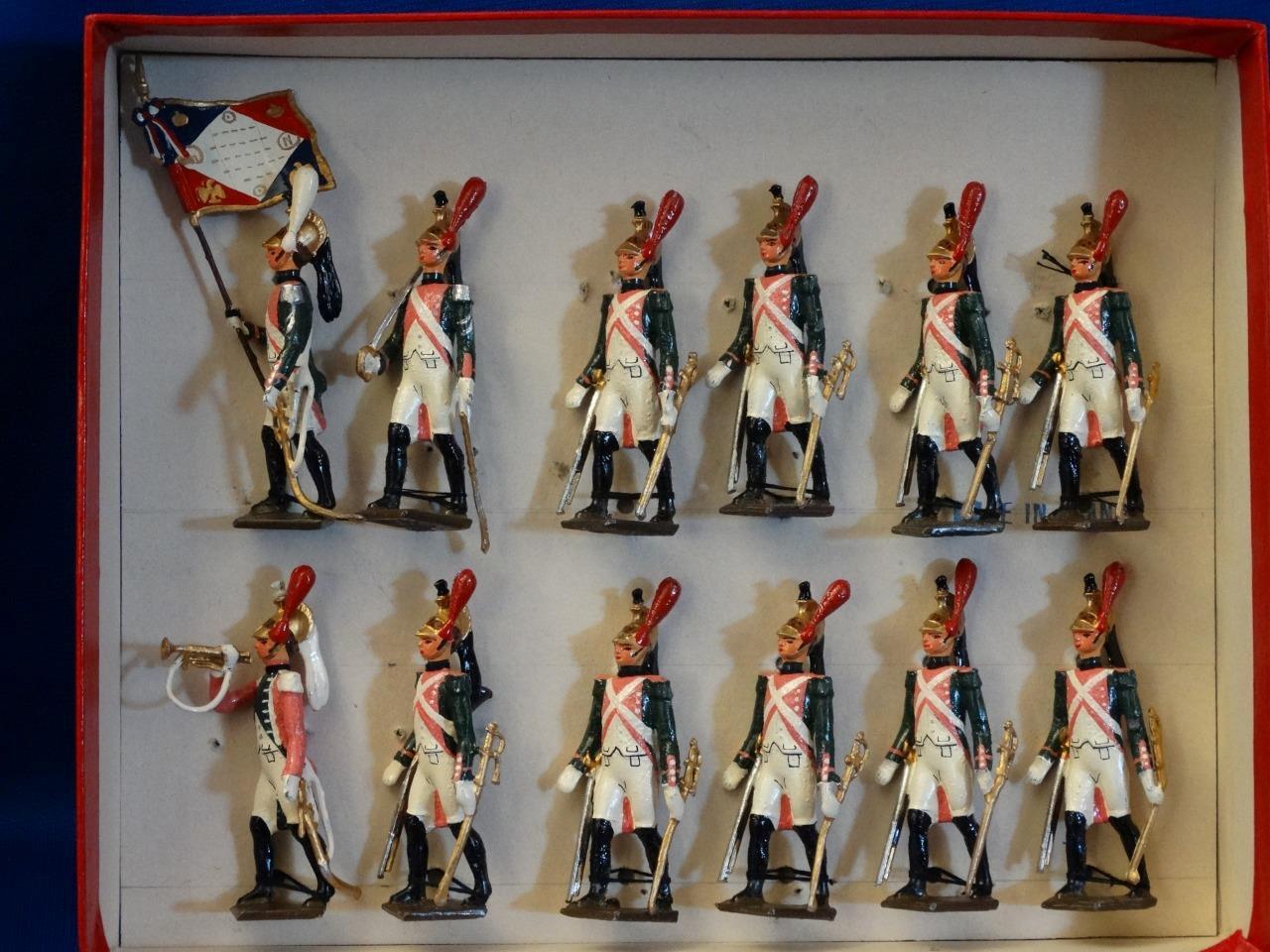 COJF-3435 - 17e Regiment Dragons 1812 (Set CBG023) - 12 Figures ...