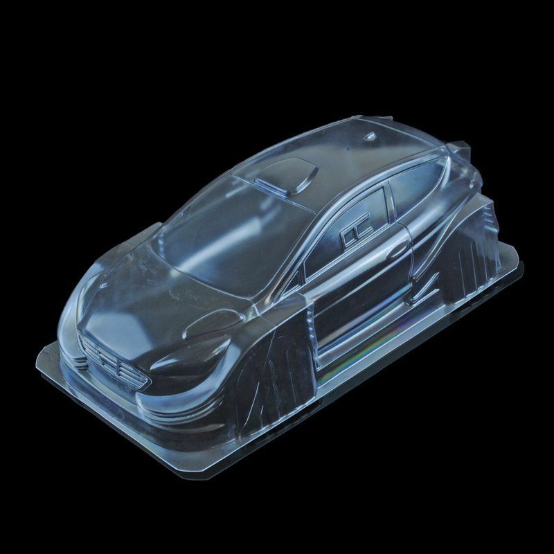 1/10 Lexan Clear RC Car Body Shell for FORD FIESTA RALLY WT200mm | eBay