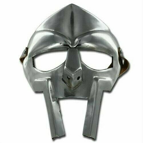 Medieval Gladiator Mask 18g Mild Steel Face Armor mask Replica | eBay
