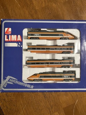 Lima N Scale TGV 123901 - Complete, Tested, Runs Great | eBay