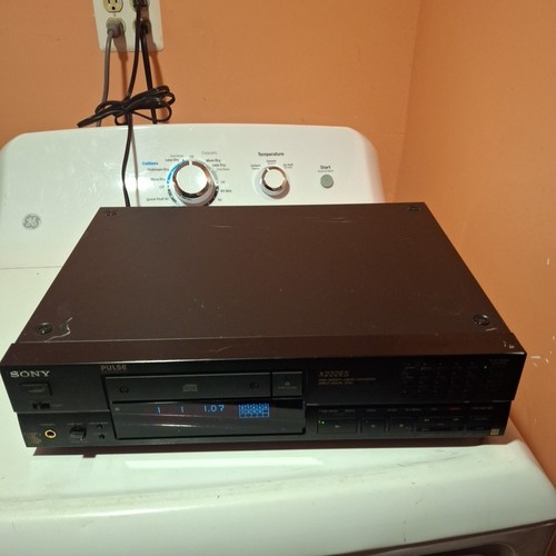 Sony CDP-X222ES Compact High Quality CD Player Black Powers On | eBay