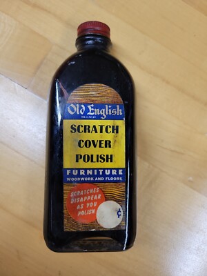 Vintage Old English Scratch Cover Polish Furniture, Woodwork And Floors ...