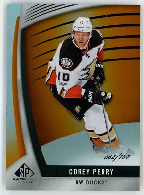 2017-18 SP Game Used Orange Rainbow Corey Perry 62/150 #6 | eBay