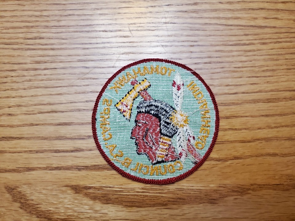 Boy Scout Tomahawk Indianhead Council BSA Camps Patch | eBay