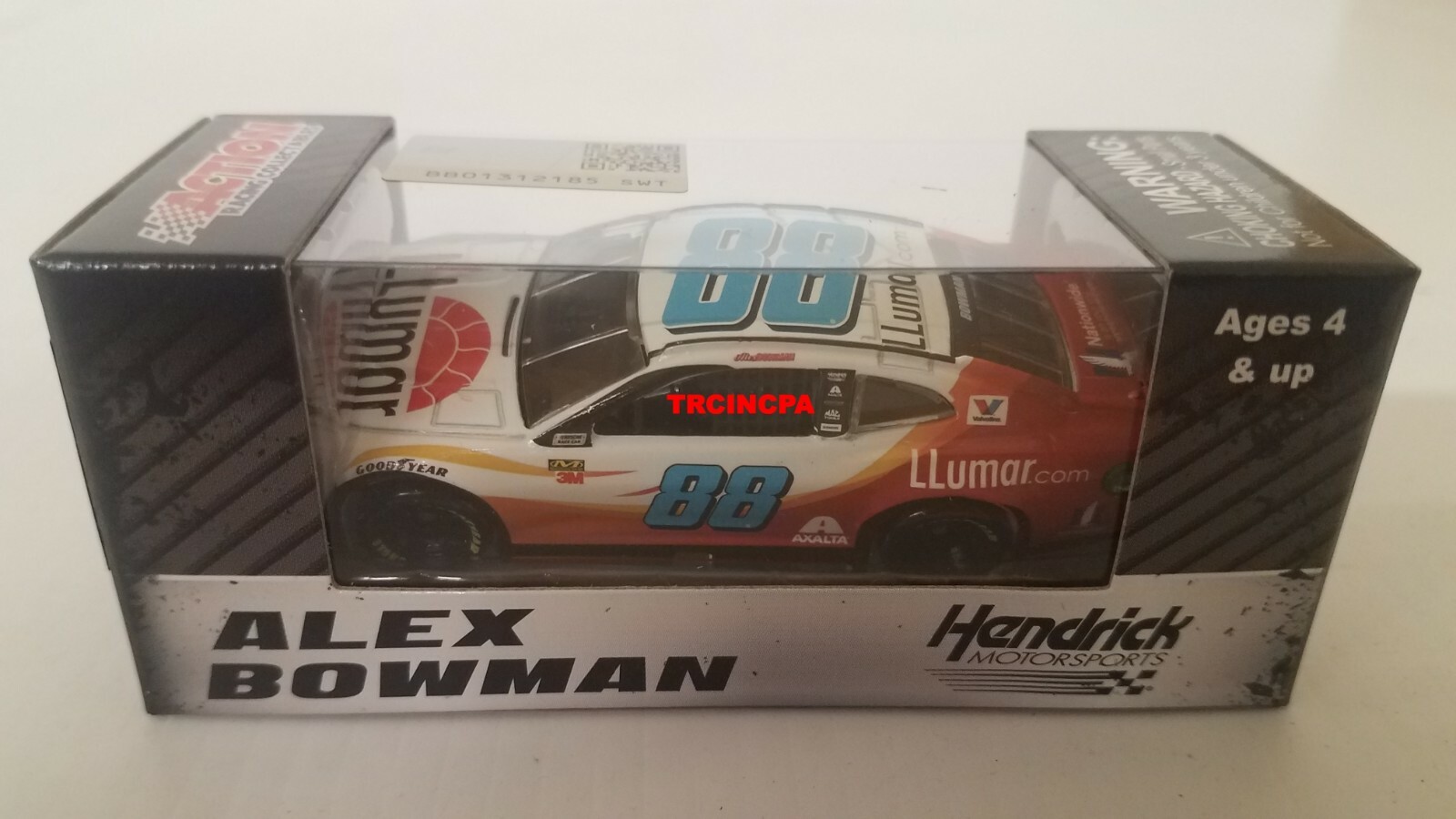 Alex Bowman 2019 Lionel #88 Llumar Window Film Chevy Camaro ZL1 1/64 | eBay