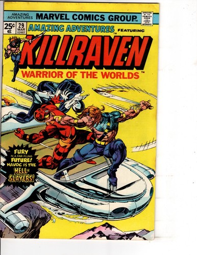 Amazing Adventures #29 Comic Book 1975 Killraven VF | eBay