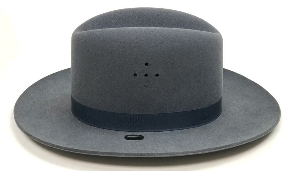 Stratton F42 Felt Self Forming Campaign Sheriff State Trooper Hat Sz 6 ...