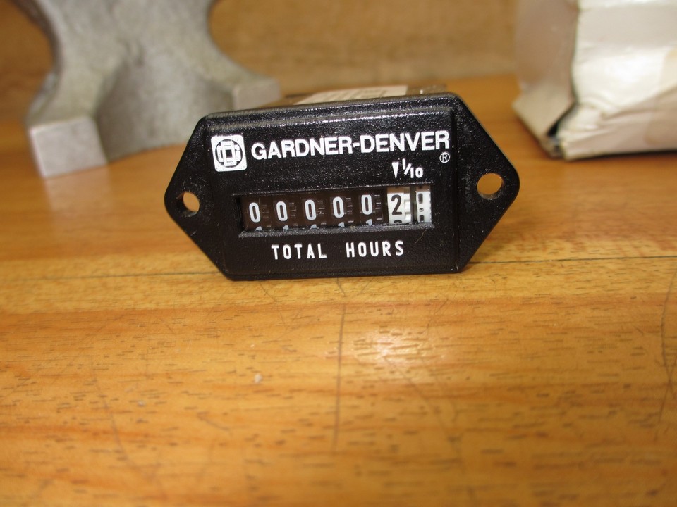 Gardner Denver 24CA1994 *NEW* Hour Meter 120V Elapsed Time Indicator 20113 | eBay