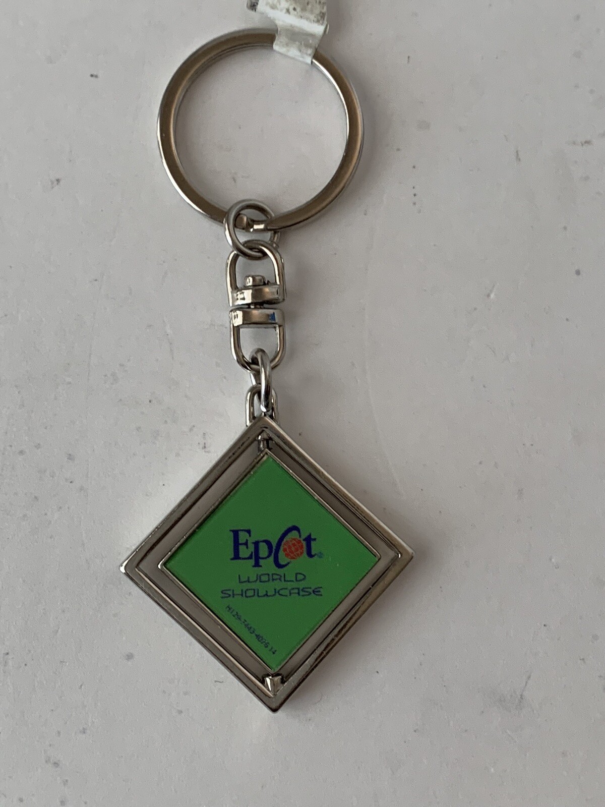 New Walt Disney World EPCOT Keychain Bag Charm Mickey Mouse Soccer ...