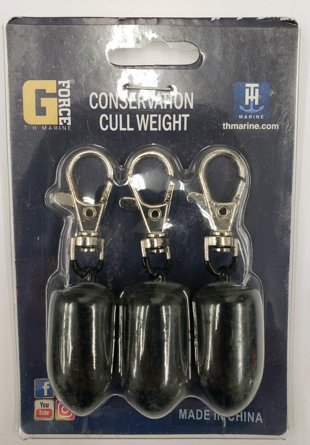 TH Marine Conservation Cull Weights 3 or 6 pack, CHOOSE QTY SAVE! GFC ...
