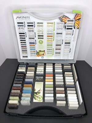 Avonite Foundations 86 Solid Surface Samples Case 2013 Arts & Craft ...