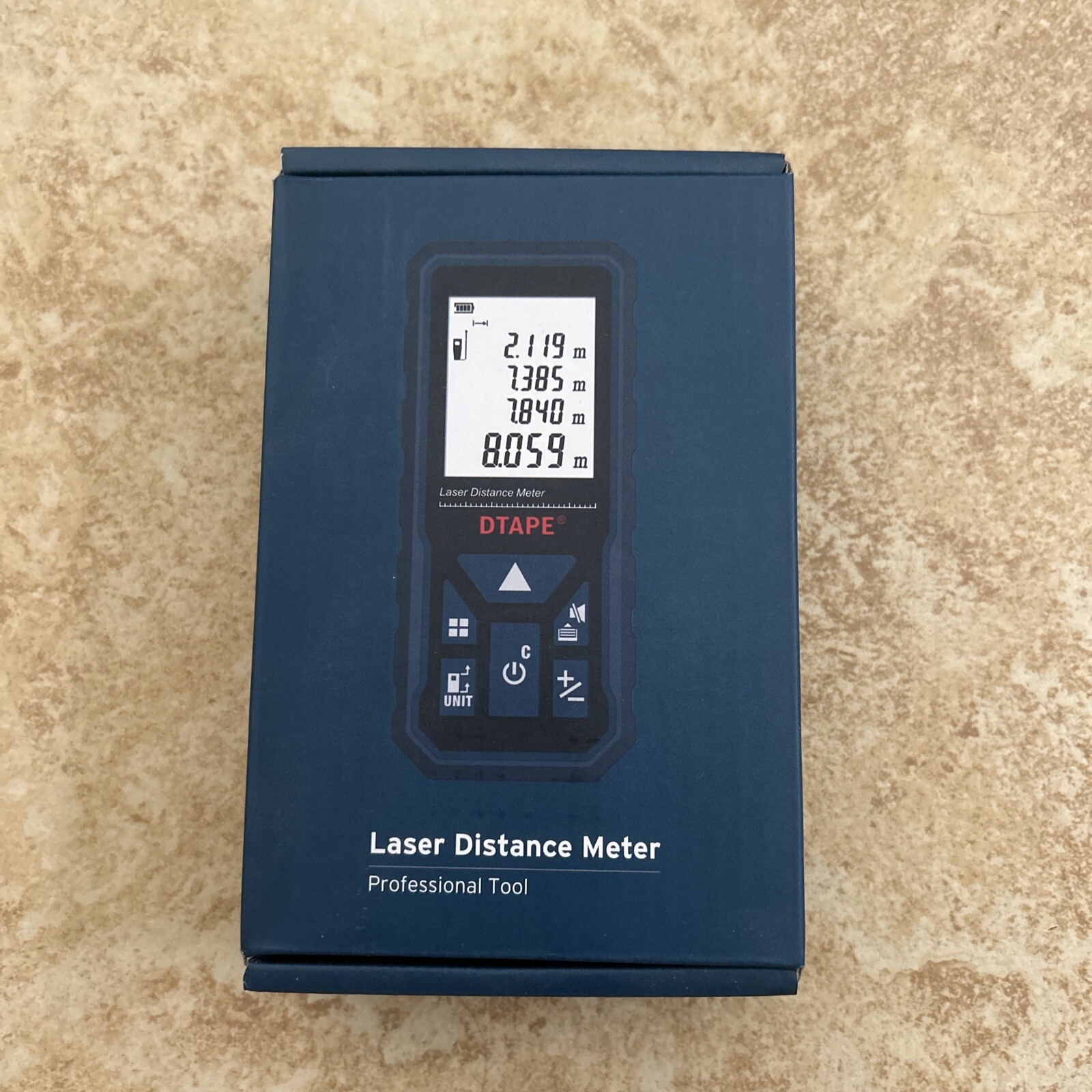 Laser Measure 328ft, DTAPE DT50 Laser Distance Meter , Portable Handle ...