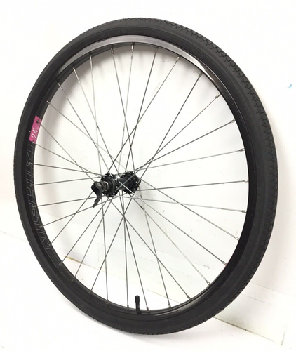 24" x 1-3/8" Bicycle Front Alloy Wheel Quick Release Tire Junior Bike ...